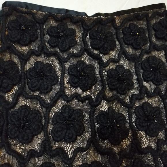 Catherine | Skirts | Nwot Catherine Lace Embroidered Pencil Skirt U2 ...